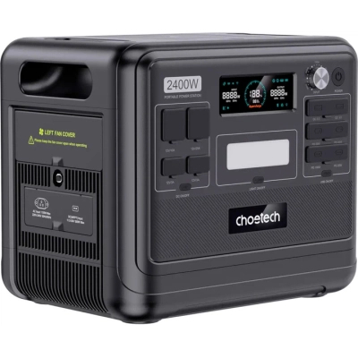Купити Зарядна станція Choetech BS008-BQB 2400W 2048Wh (BS008-BQB) в ...